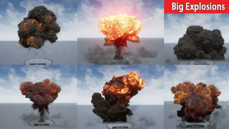 Big Explosions - Unreal Engine Asset | Assetsue