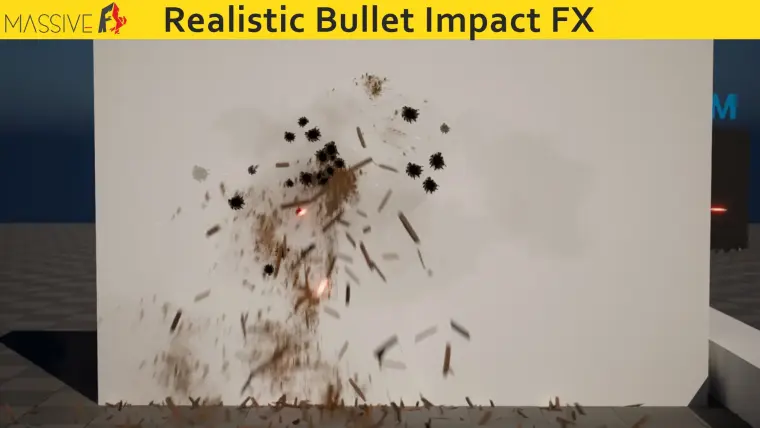 Realistic Bullet Pierce & Impact FX Pack - Unreal Engine Asset | Assetsue